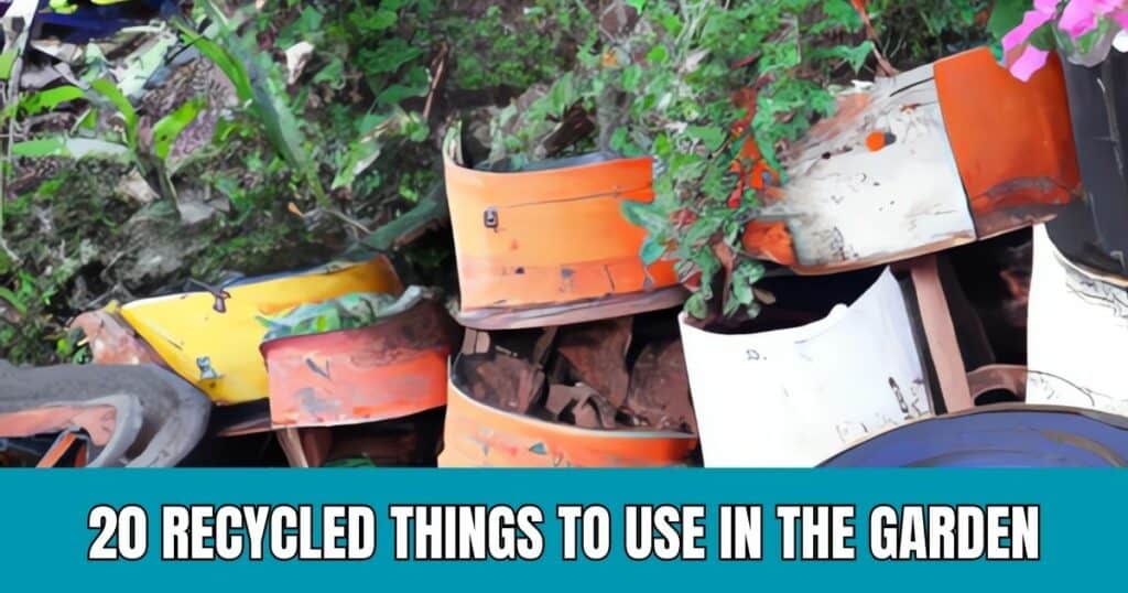 20 Things You Can Recycle And Use In Your Garden - Gardening Mentor